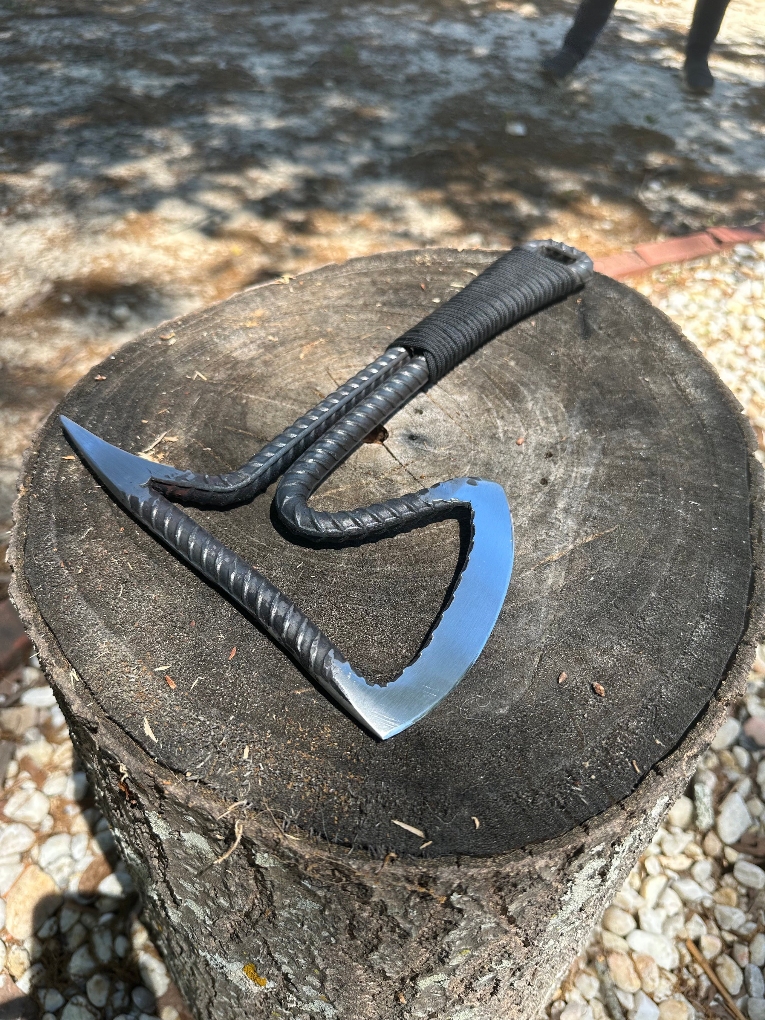 Mad Max Rebar Axe | Ace Leather & Knife Works